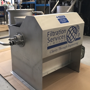 Tipping Pan Filter - Filtration Services Ltd